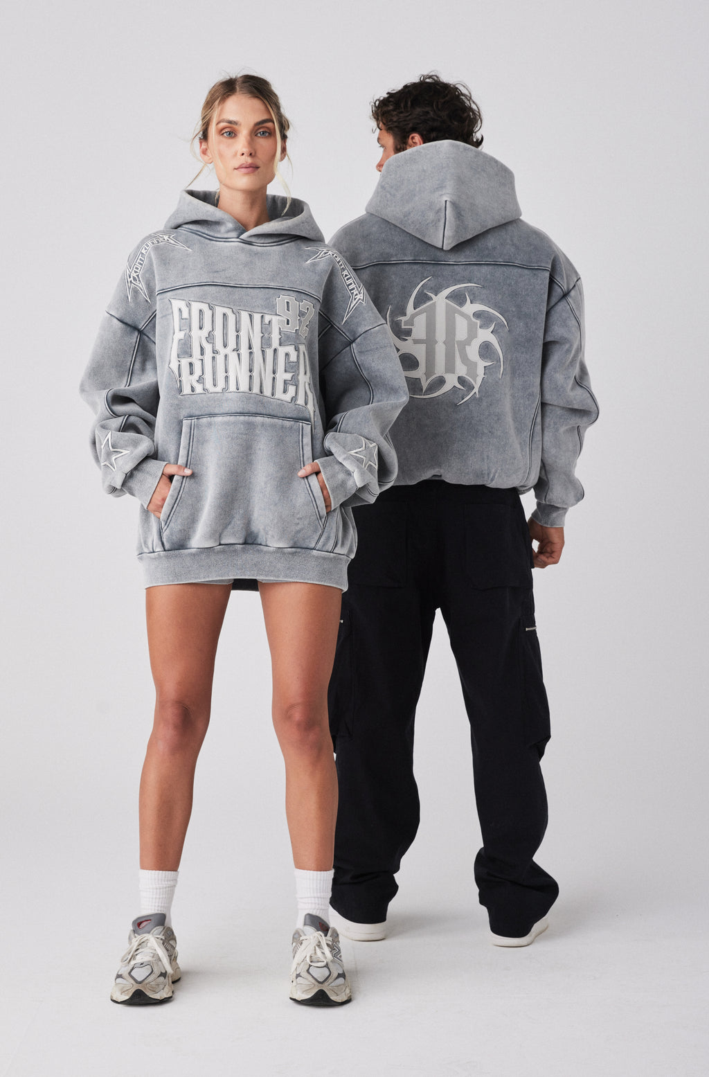 Pyro Hoodie - Concrete – Front Runner