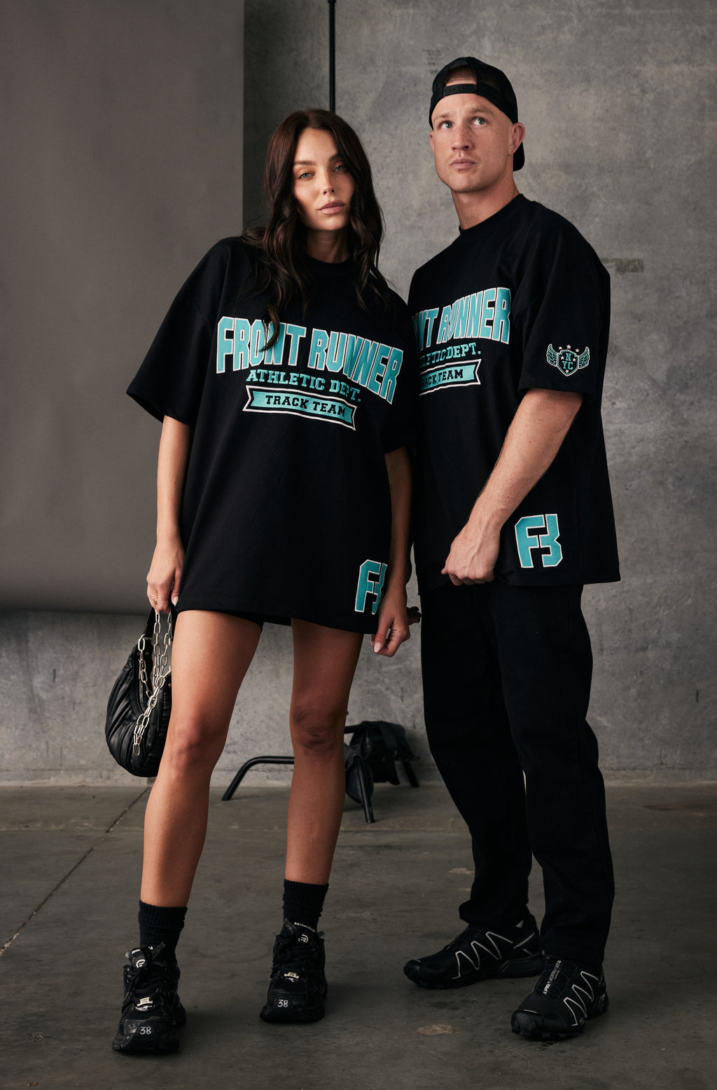 Athletic Department Tee - Black – Front Runner