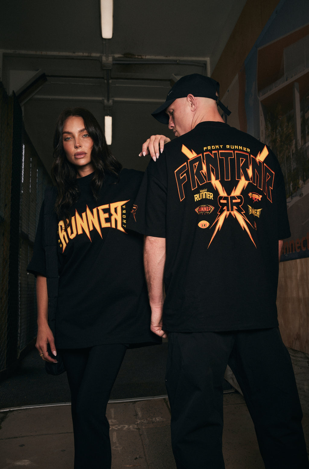 Bolt Tee - Black Fire – Front Runner