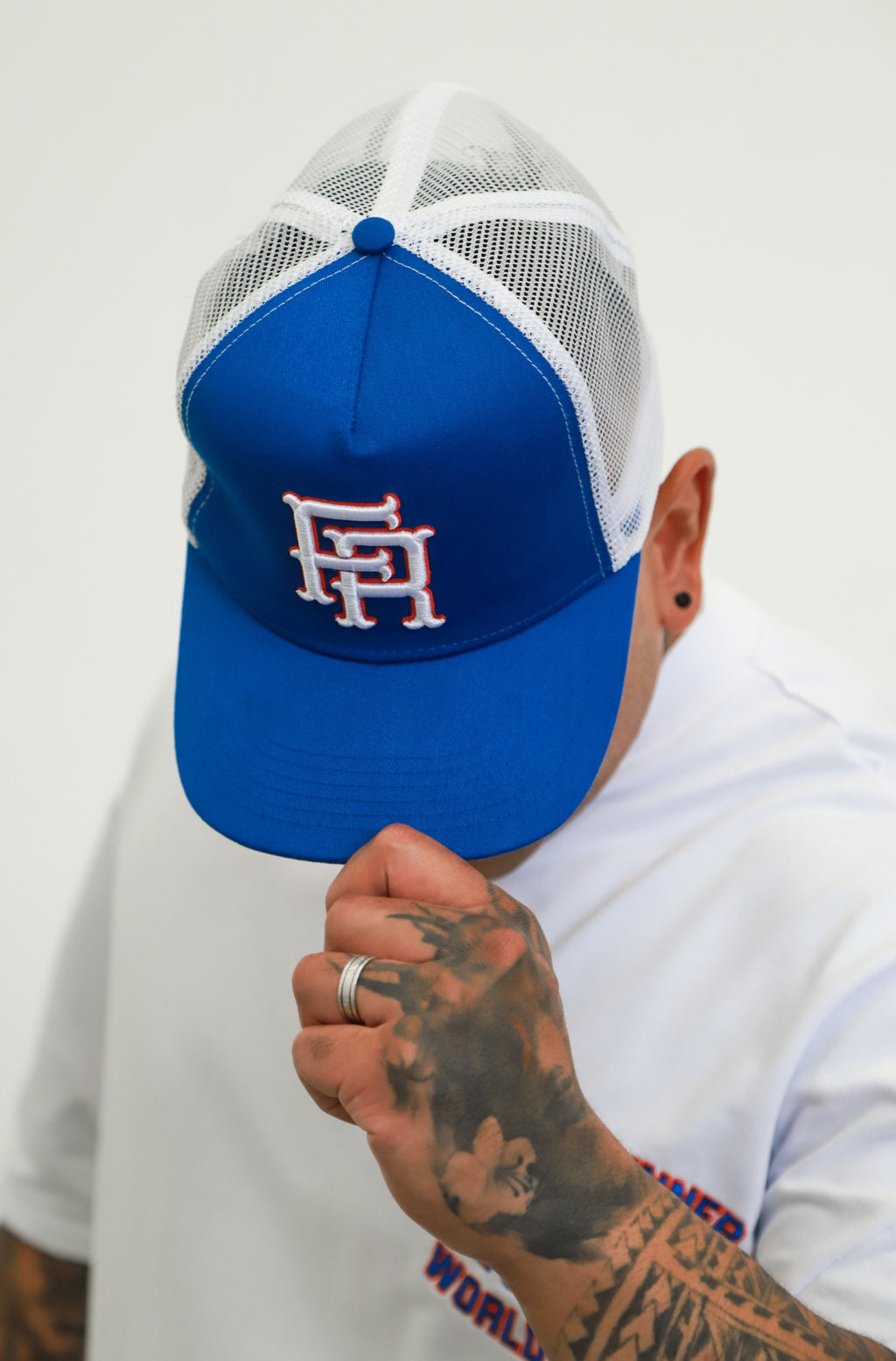 FR Baseball Logo Cap - Blue – Front Runner