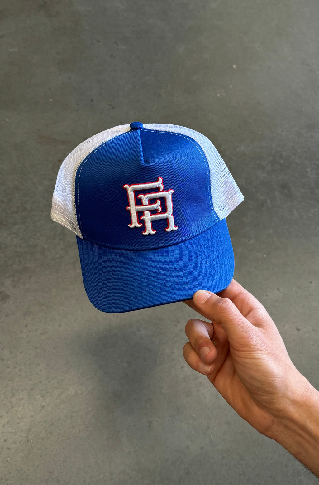 FR Baseball Logo Cap - Blue – Front Runner